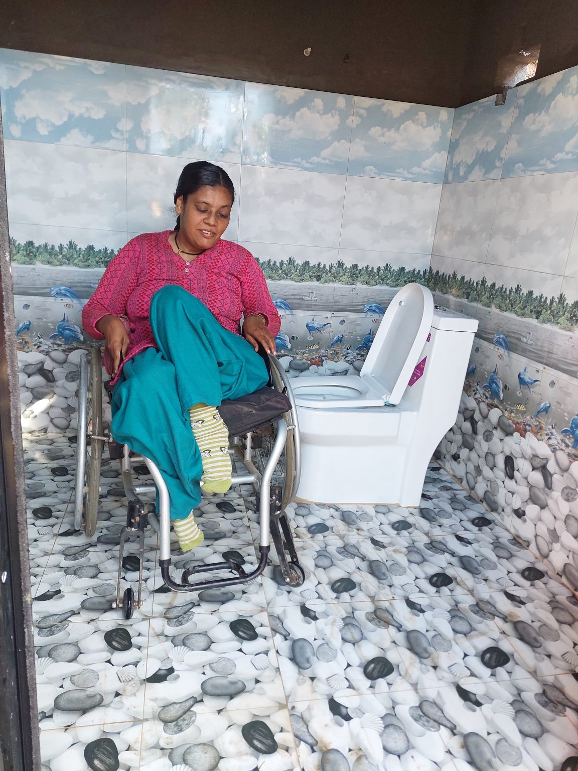 Disable Accessible Toilet & Path for Sita Neupane | HOPE DISABILITY ...